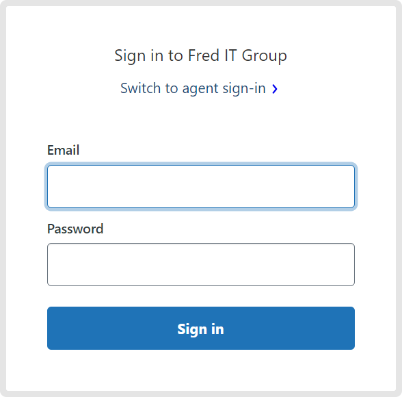Signing into the Help Centre – Help Centre